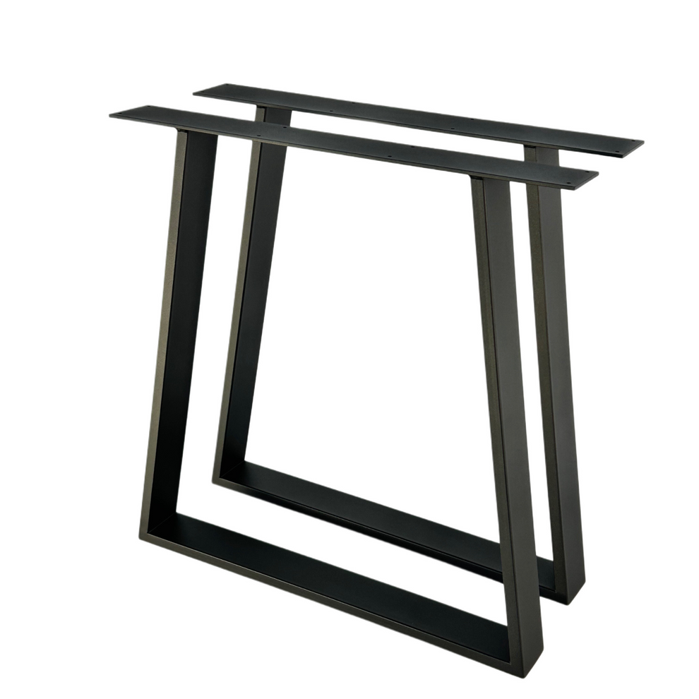 Desk Table Legs - TRAPECE – Gjsteelandwood
