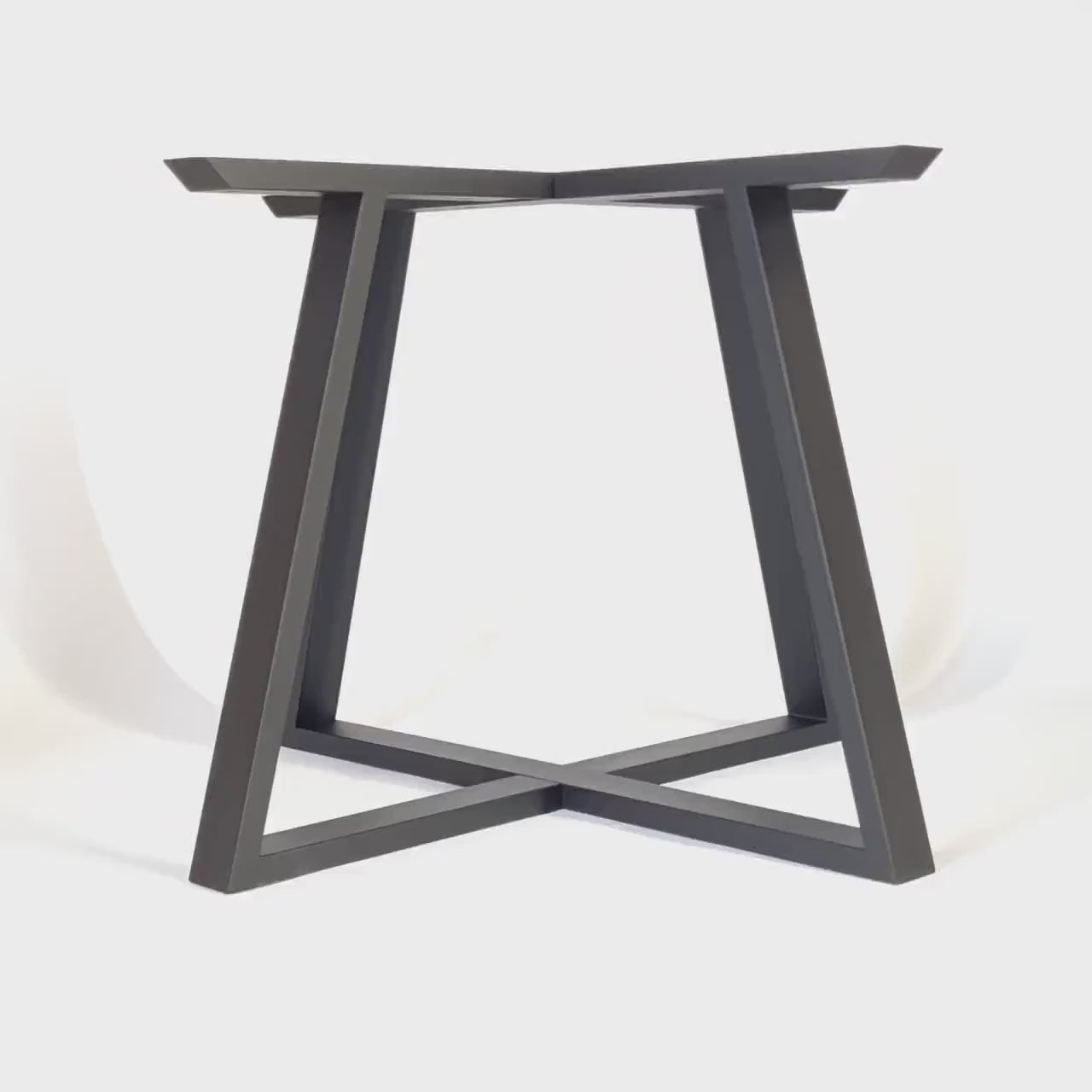 Dining Table Leg for Round Extra Large Tabletop – Gjsteelandwood