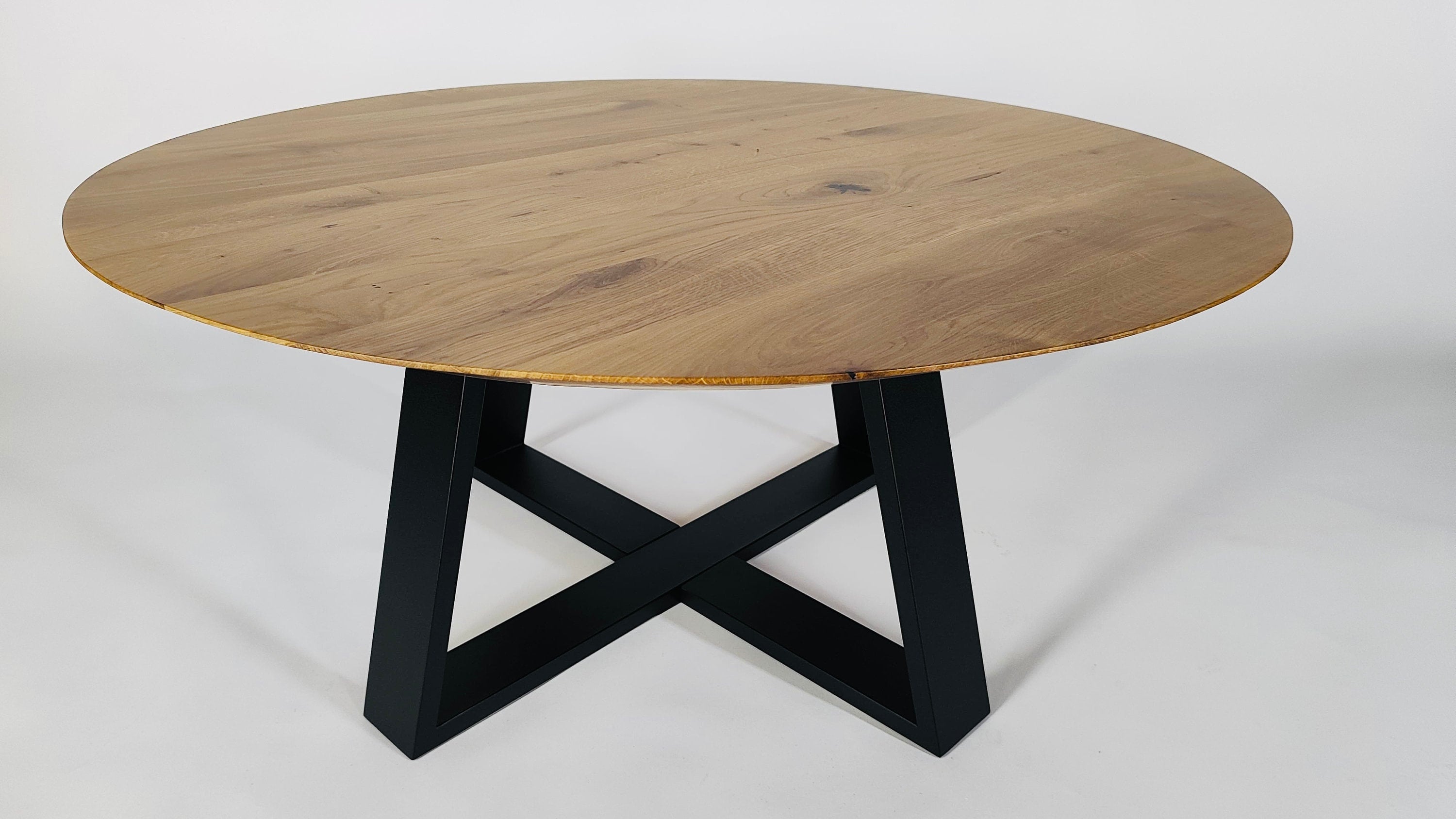 Steel coffee table legs for round table top (27" / 70 cm diameter ...